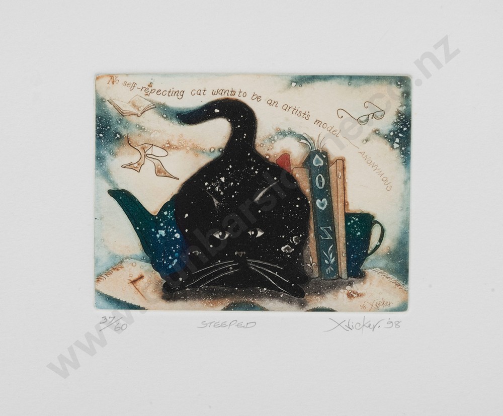 Gary Tricker. 1938-. New Zealand - Works in Past Sales