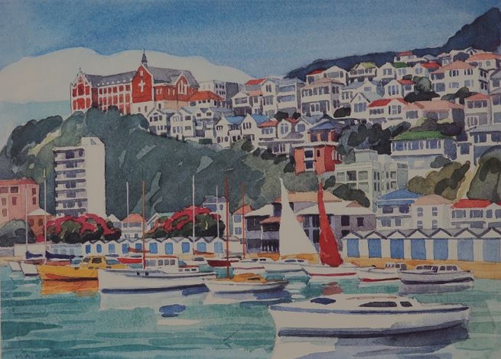 W. A. (Bill) MacCormick. 1942-. New Zealand - Works in Past Sales