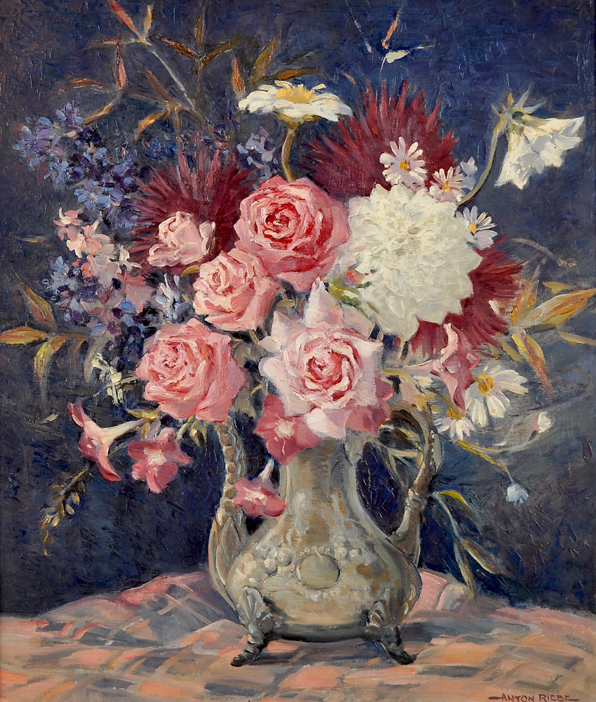 Anton David Riebe. 1905-86 Australia - Works in Past Sales