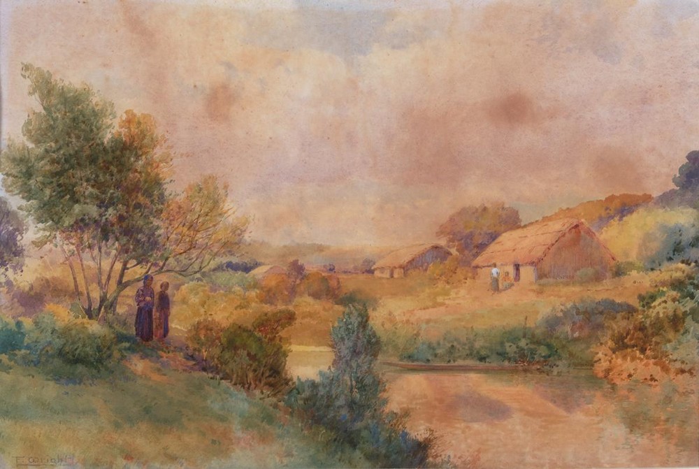 Frank H. Wright. 1860-1923 Britain, New Zealand - Works in Past Sales