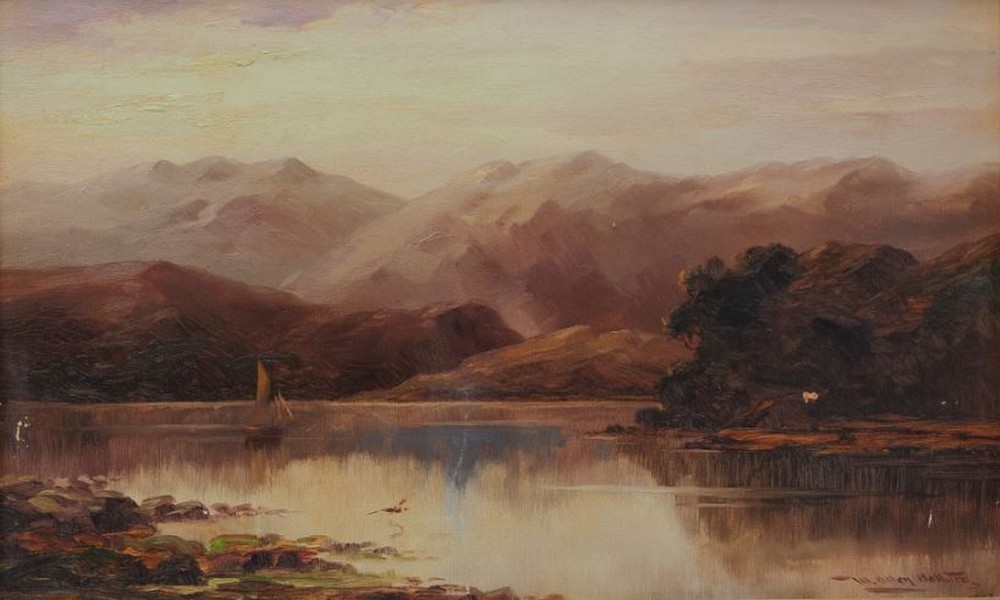 William Allan Bollard. 1869-1943 New Zealand - Works in Past Sales