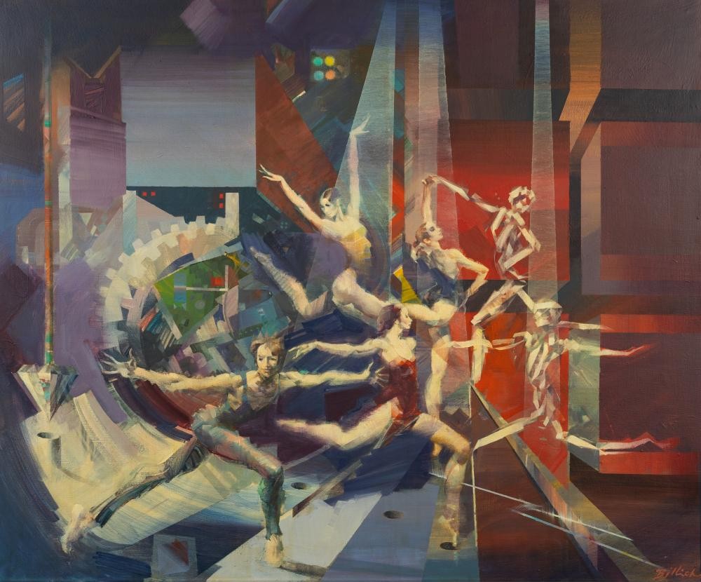 Charles Billich. 1934-. Italy, Europe, Australia - Works in Past Sales