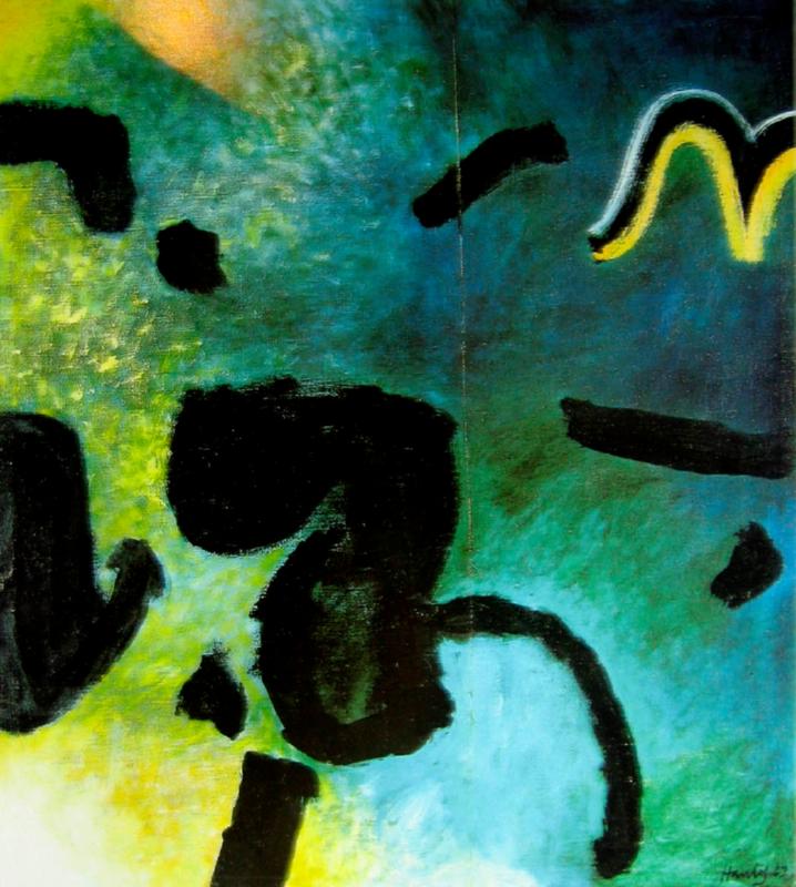 Numbers by medium - James Patrick (Pat) Hanly. 1932-2004 New Zealand