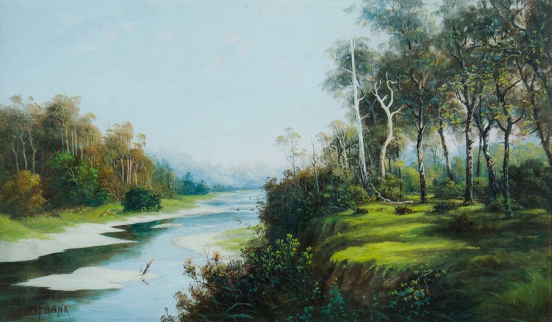 Louis Frank. c1830-1923 Australia, New Zealand - Works in Past Sales