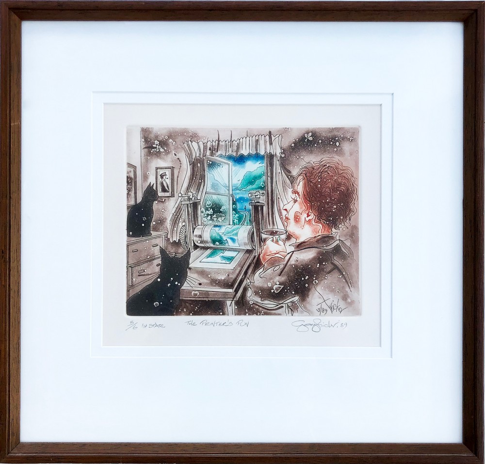 Gary Tricker. 1938-. New Zealand - Works in Past Sales