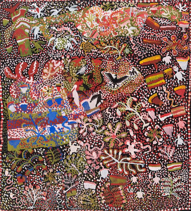 Willie Kuribi Gudipi. 1916-96 Australia (Aboriginal) - Works in Past Sales