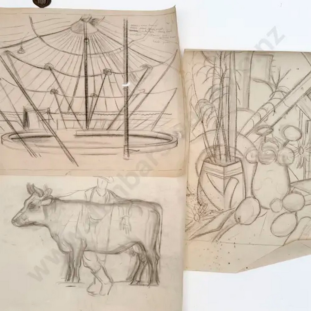 John Weeks. 1888-1965 Britain, New Zealand, Europe - Works in Past Sales