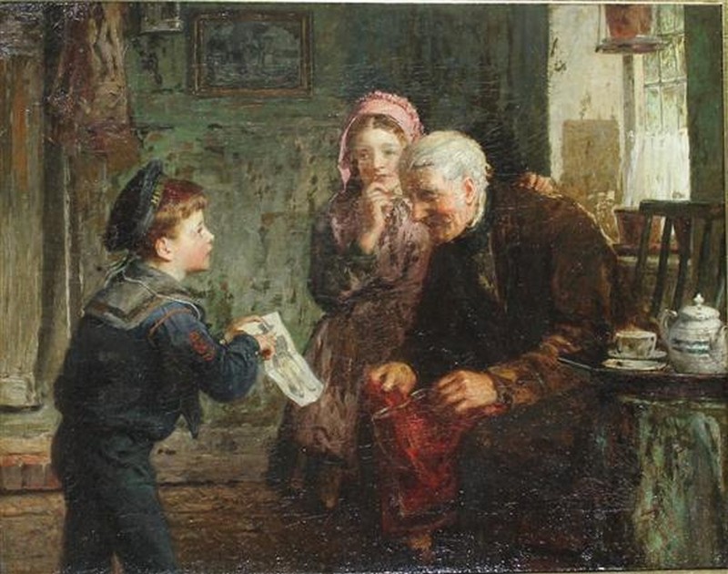 James Clark Waite. 1832-1921 Britain, France, Australia - Works in Past ...