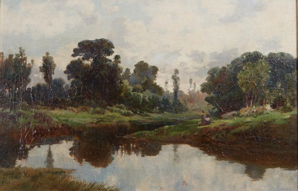 Frank H. Wright. 1860-1923 Britain, New Zealand - Works in Past Sales