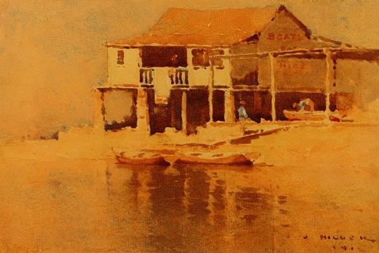 Numbers by medium - Jesse Jewhurst Hilder. 1881-1916 Australia