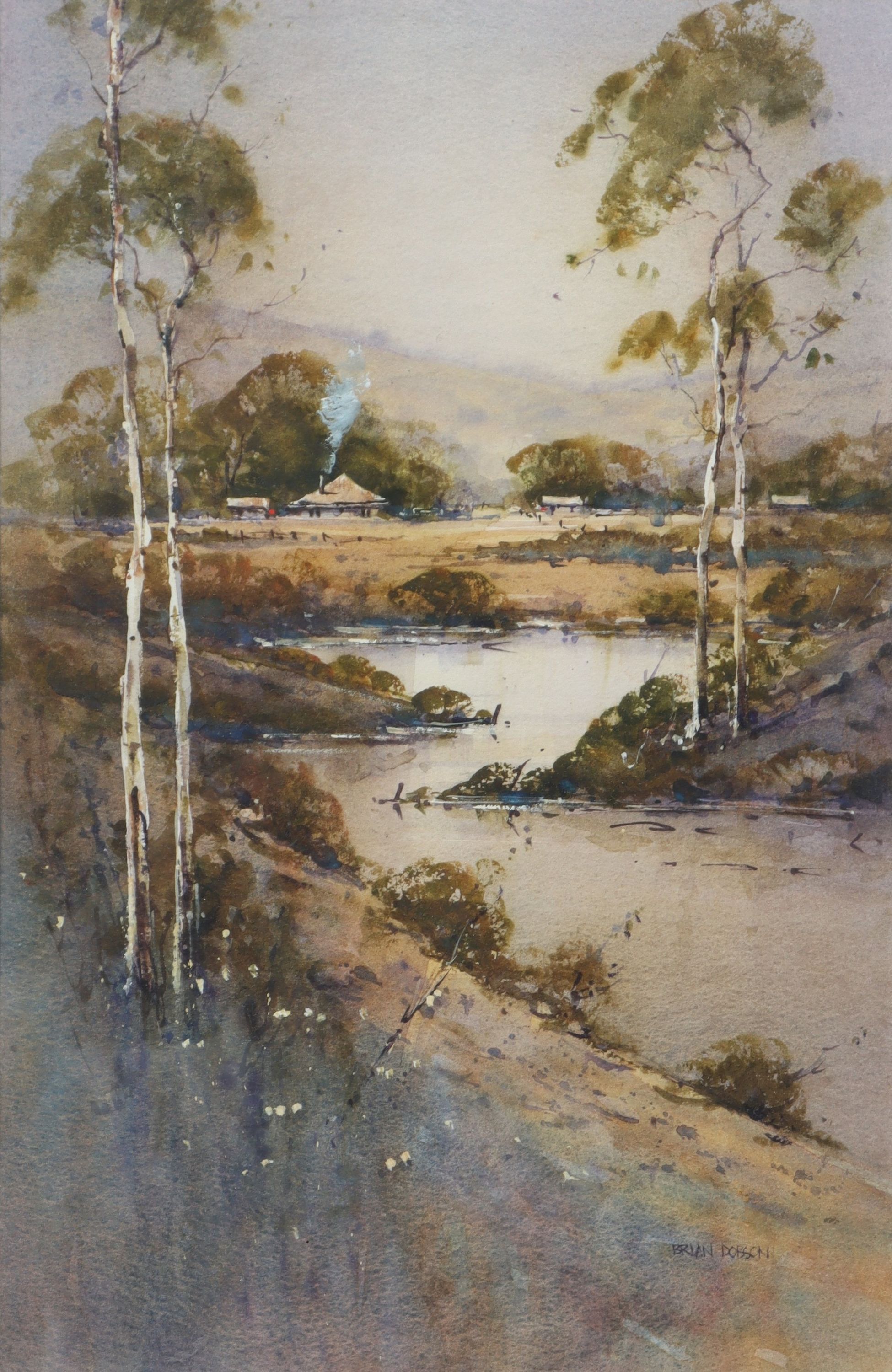 Brian Dobson. 1947-. Australia - Works in Past Sales