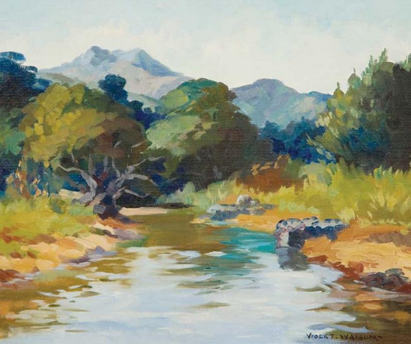 Violet Watson. 1906-92 New Zealand - Works in Past Sales