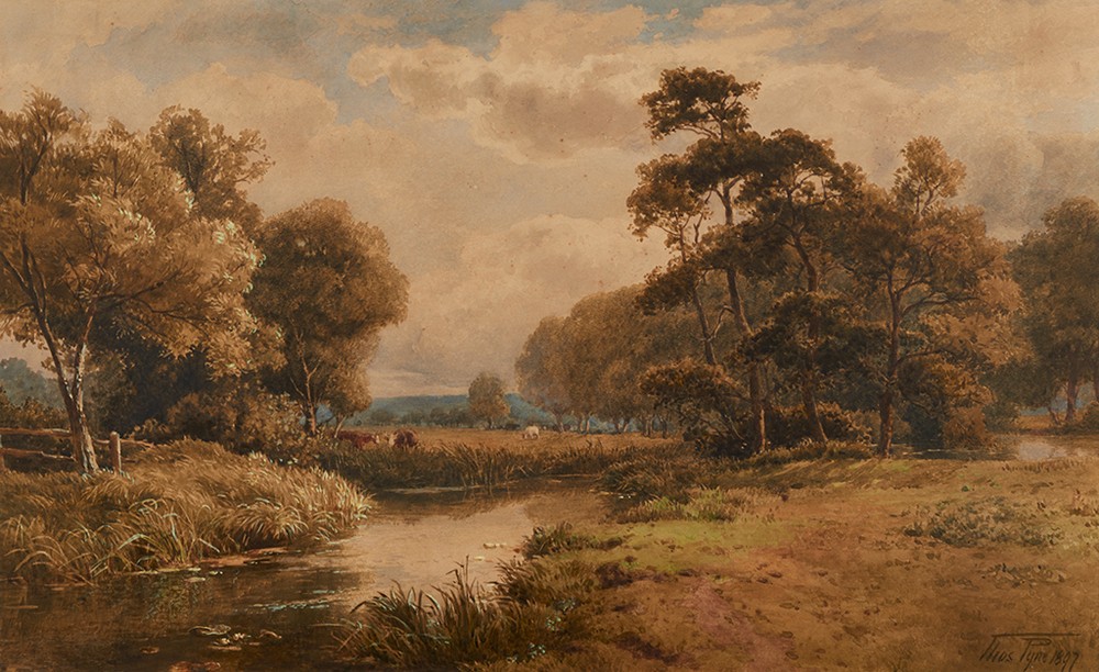 Thomas Pyne. 1843-1935 - Works in Past Sales