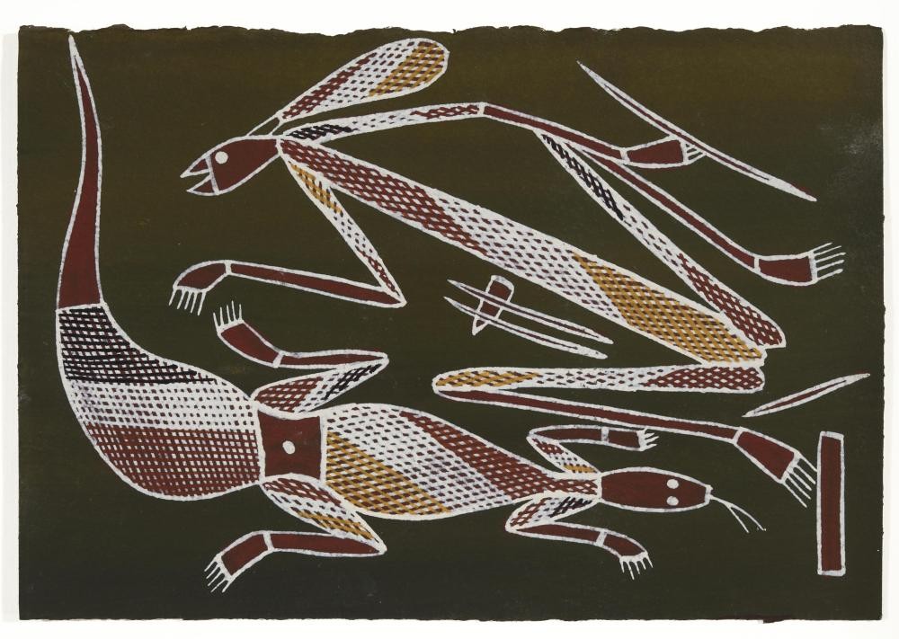 Dean Nganjmirra. Australia (Aboriginal) - Works in Past Sales