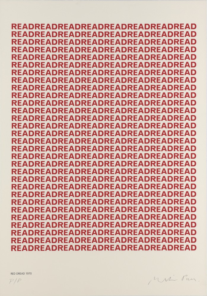 Mike Parr. 1945-. Australia - Works in Past Sales