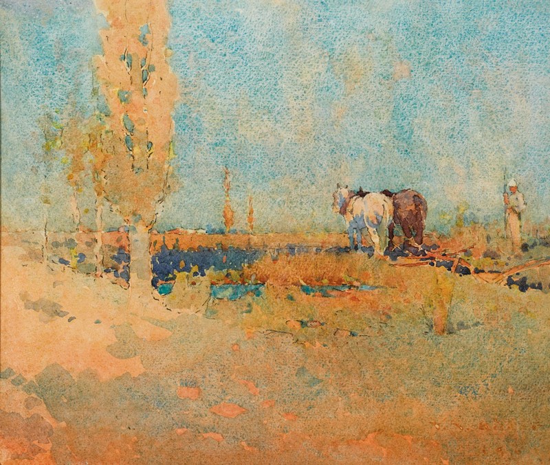 Jesse Jewhurst Hilder. 1881-1916 Australia - Works in Past Sales