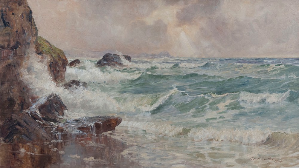 George Edmund Butler. 1870-1936 Britain, New Zealand - Works in Past Sales