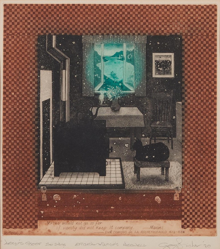 Gary Tricker. 1938-. New Zealand - Works in Past Sales