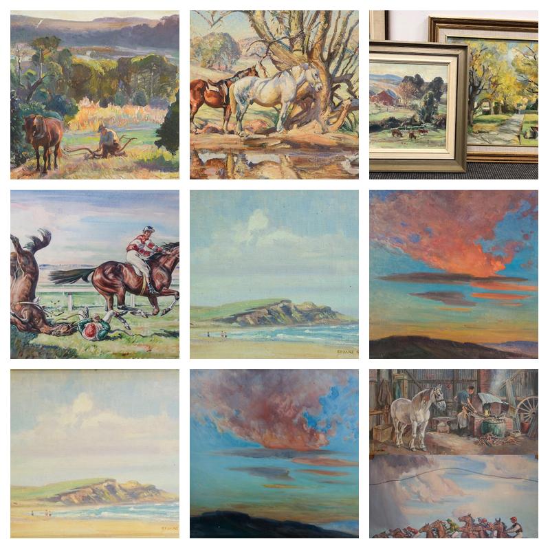 Stuart Reid. 1883-1971 New Zealand, Australia - Prices of Art at Auction