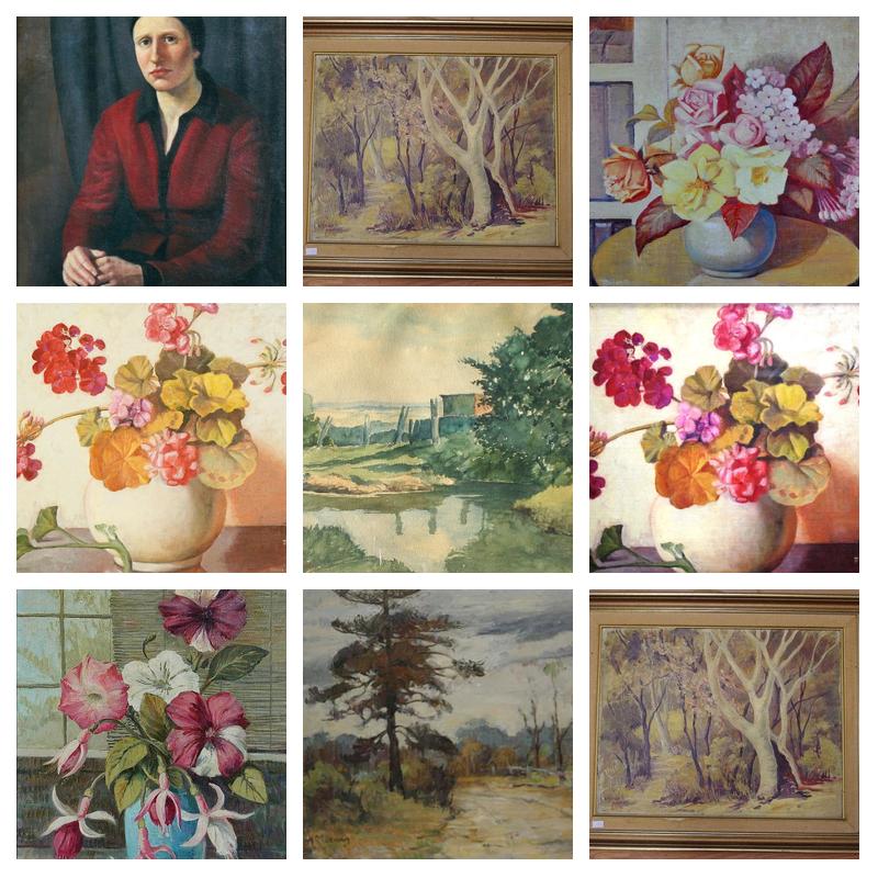 Miriam Moxham. 1885-1971 Australia - Prices of Art at Auction