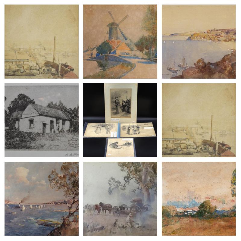 Benjamin Edwin Minns. 1864-1937 Australia - Prices of Art at Auction