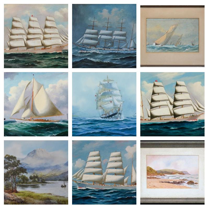 Walter A. Barratt. Working c1895-1935 Australia - Prices of Art at Auction