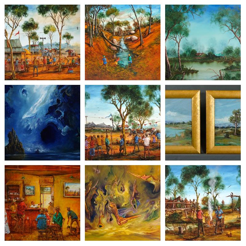 John Cobby. 1957-. Australia - Prices of Art at Auction