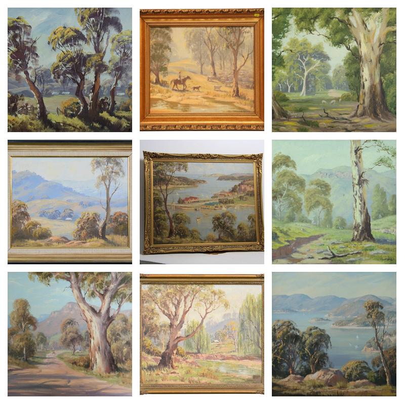 R. Parsons. 1918-2011 Australia - Prices of Art at Auction