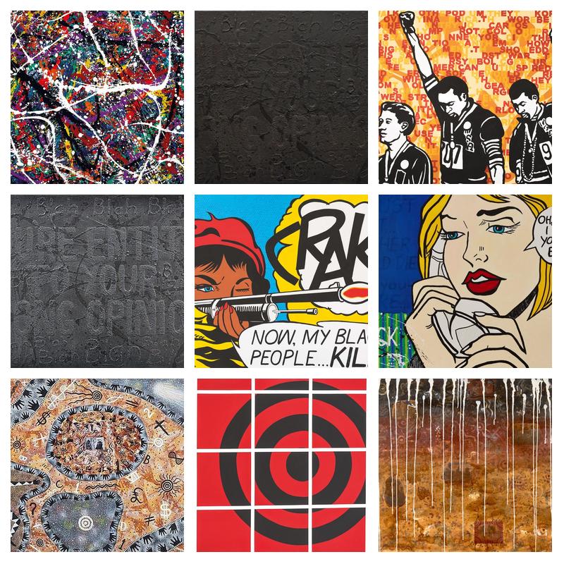 Richard Bell. 1953-. Australia (Aboriginal) - Prices of Art at Auction