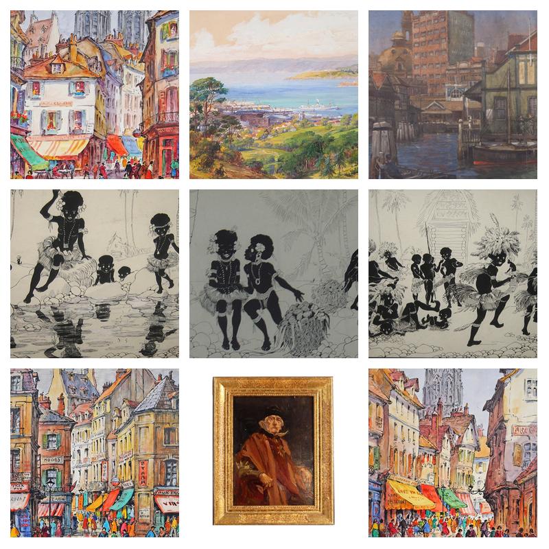 Ellis Silas. 1883-1972 Australia - Prices of Art at Auction