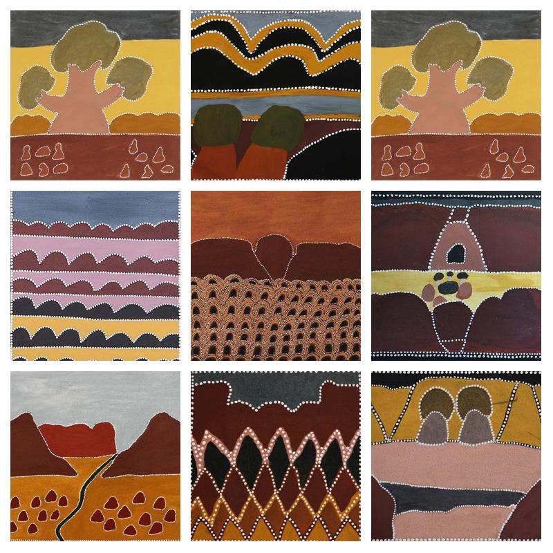 Nancy Nodea. 1950-. Australia (Aboriginal) - Prices of Art at Auction
