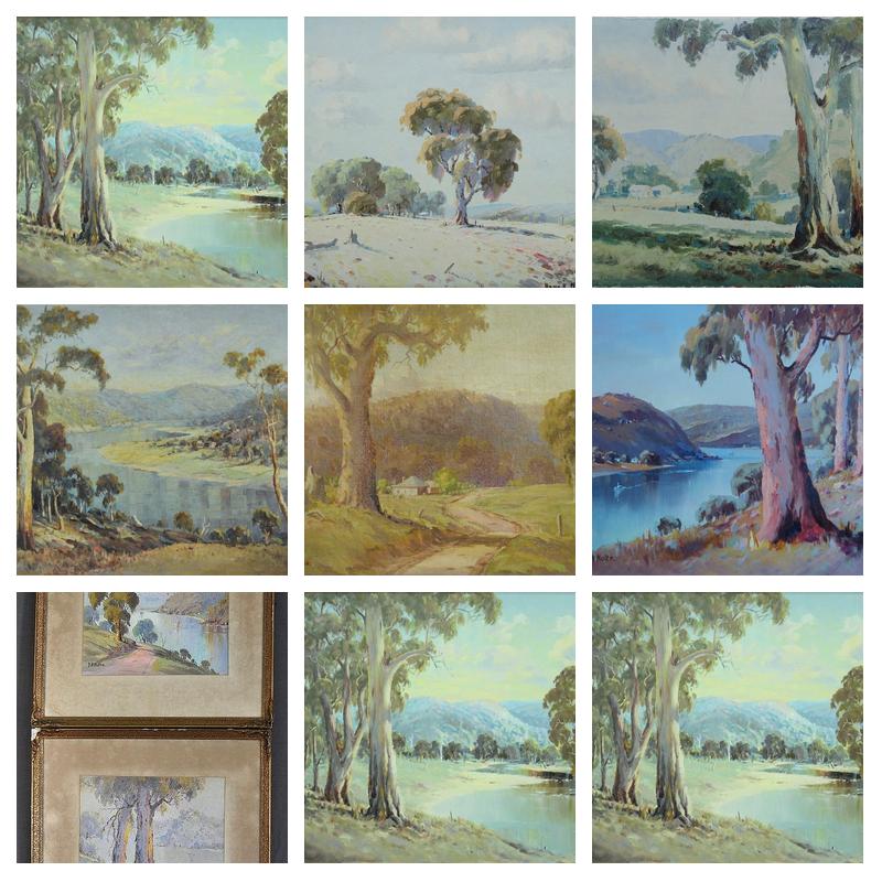 Henri (Hans Rudolf) Nolte. 1899-1964 Australia - Prices of Art at Auction