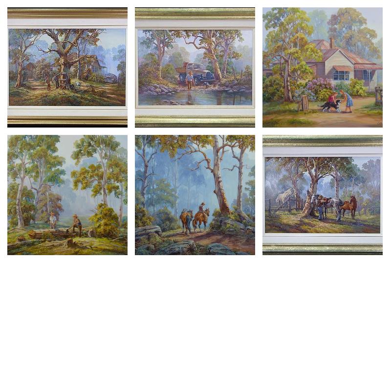 Les Miles. 1938-. Australia - Prices of Art at Auction