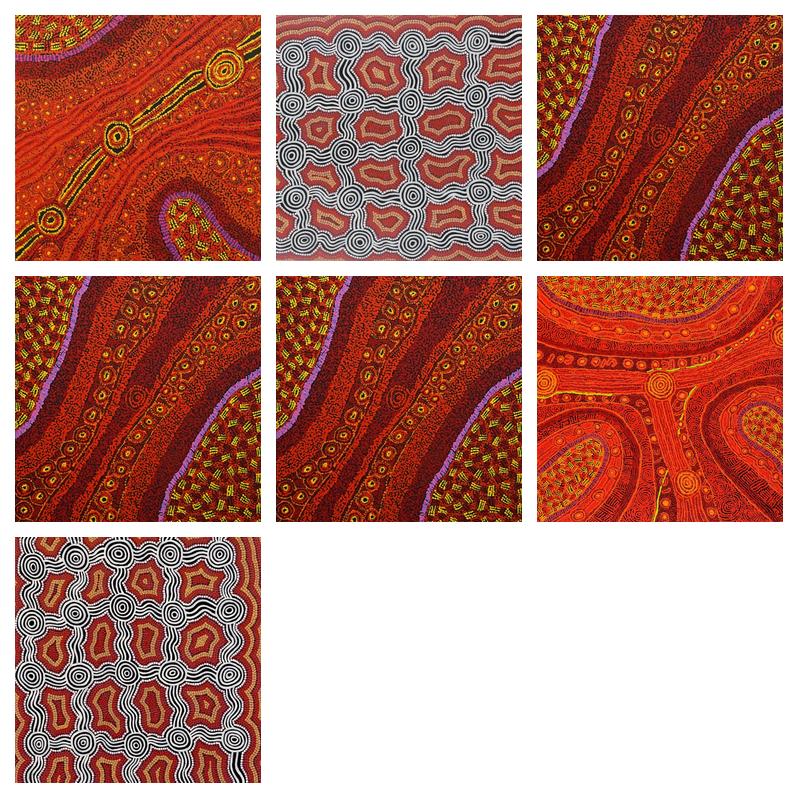 Gracie Ward Napaljarri. 1972-. Australia (Aboriginal) - Prices of Art ...