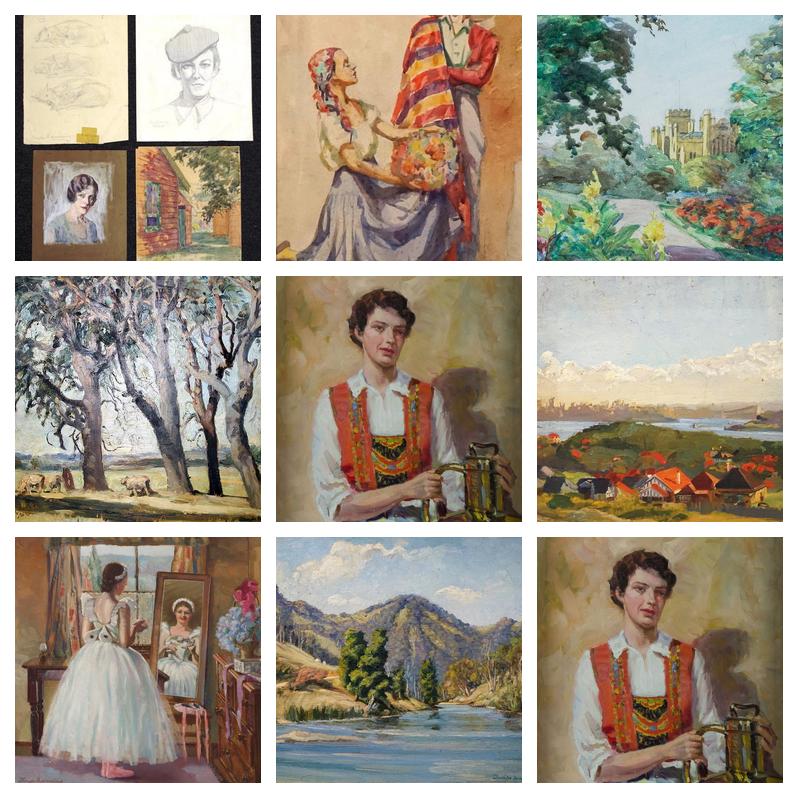 Constance Tempe Manning. 1896-1960 Australia - Prices of Art at Auction