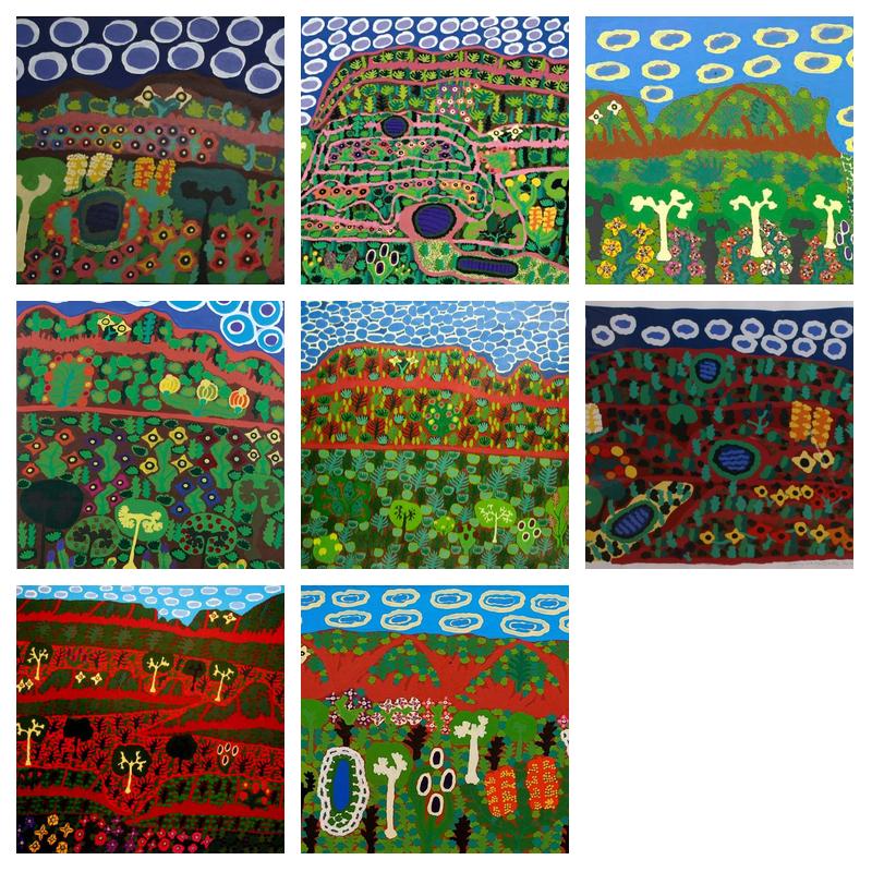 Daisy Napaltjarri Jugadai. 1955-. Australia (Aboriginal) - Prices of ...