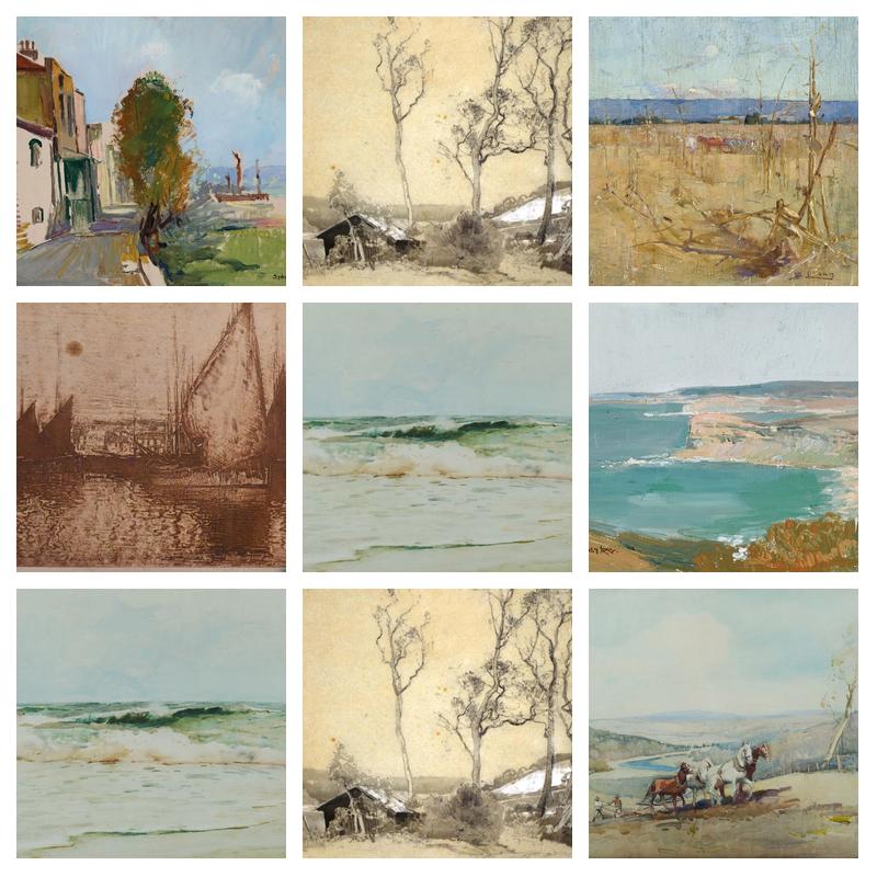 Sydney Long. 1871-1955 Australia - Prices of Art at Auction