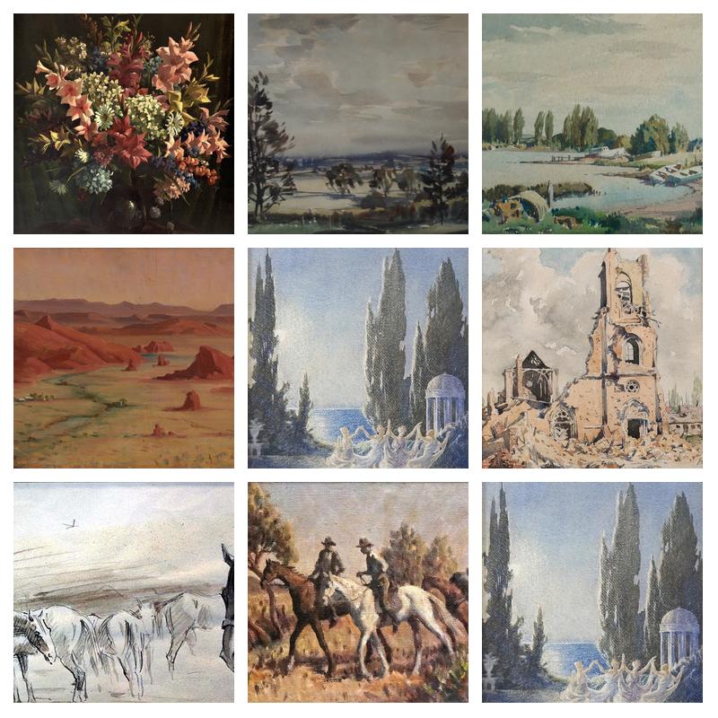 Daryl Ernest Lindsay. 1890-1976 Australia - Prices of Art at Auction