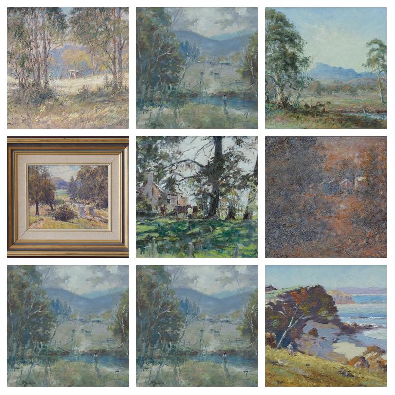 Reginald George (Reg) Rowe. 1916-2010 Australia - Prices of Art at Auction