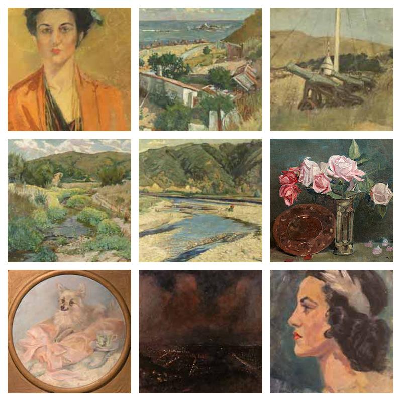 William Edmond Tiller. Working c1920-36 New Zealand - Prices of Art at ...