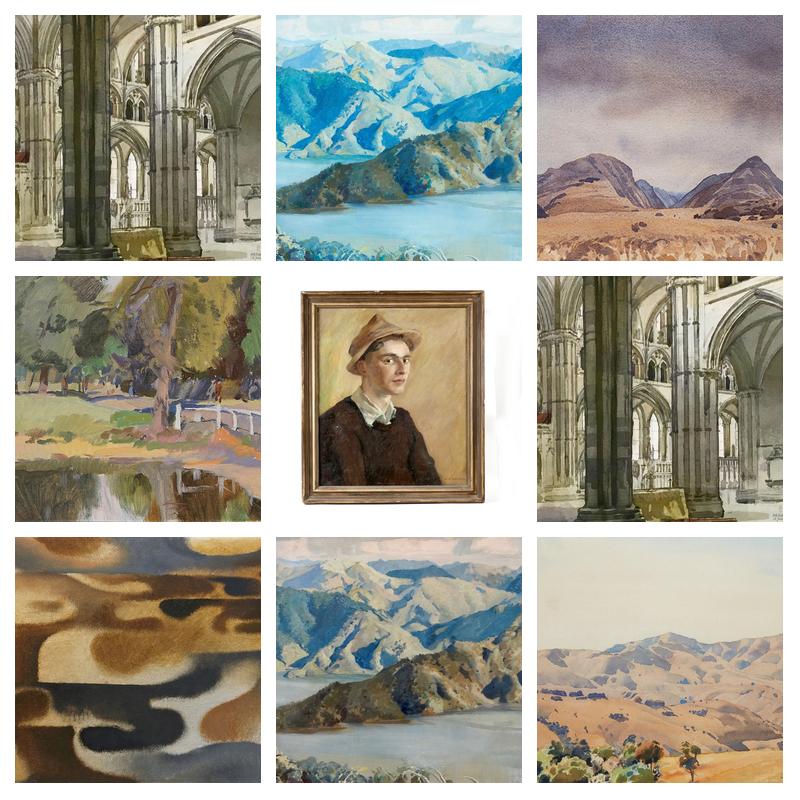 William Alexander (Bill) Sutton. 1917-2000 New Zealand - Prices of Art ...