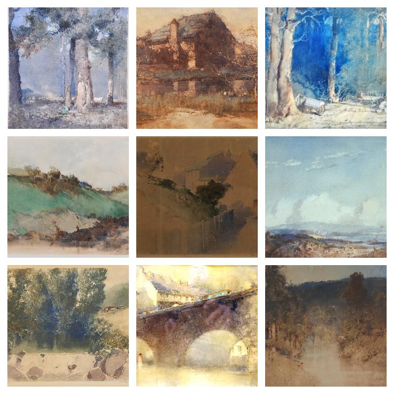 Thomas Balfour (Tom) Garrett. 1879-1952 Australia - Prices of Art at ...