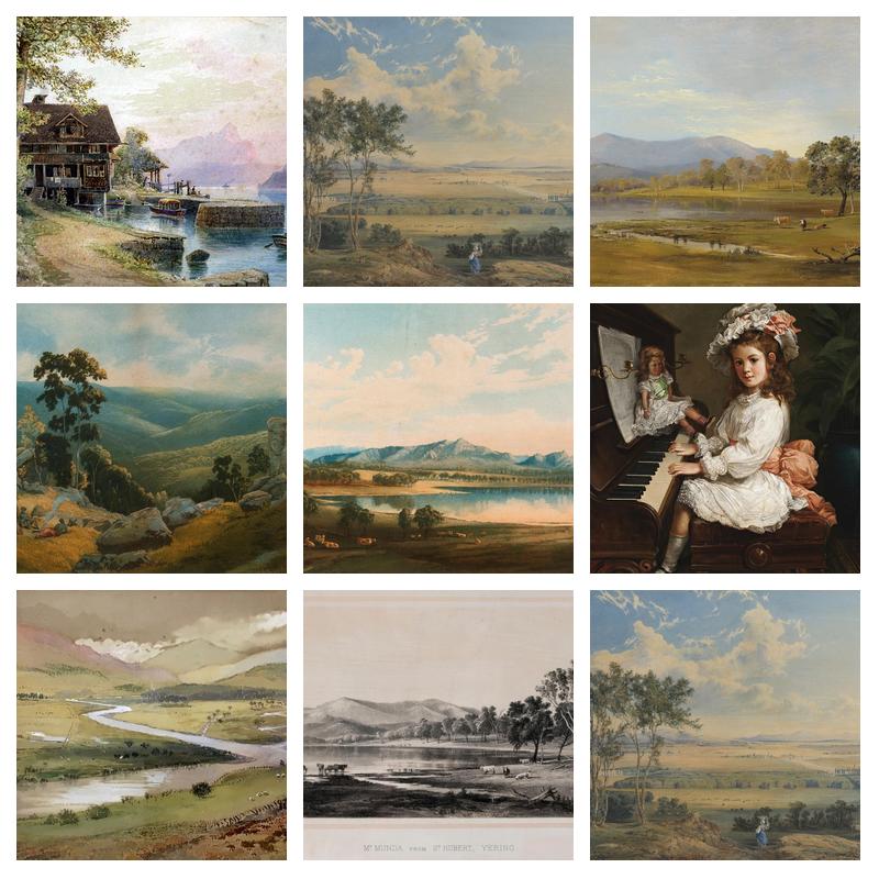 Nicholas Chevalier. 1828-1902 Europe, Australia, New Zealand - Prices ...