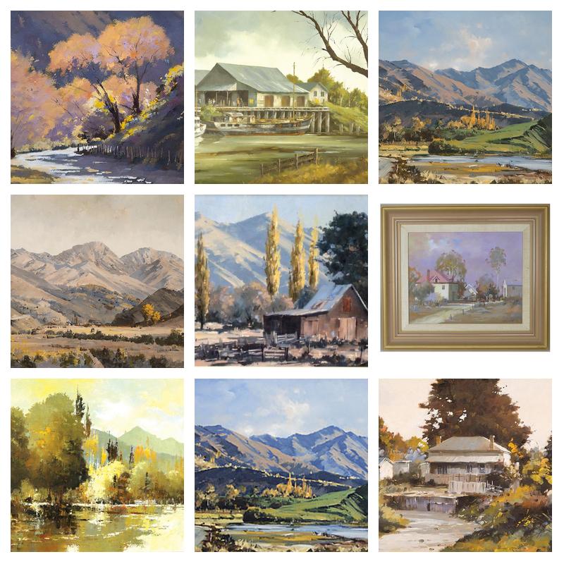 Allan Crombie. Working c1970s-90s New Zealand - Prices of Art at Auction