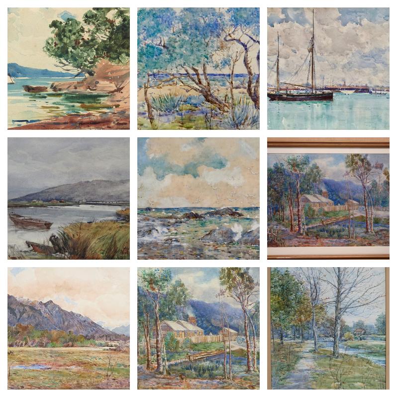 Alfred Wilson Walsh. 1859-1916 New Zealand - Prices of Art at Auction