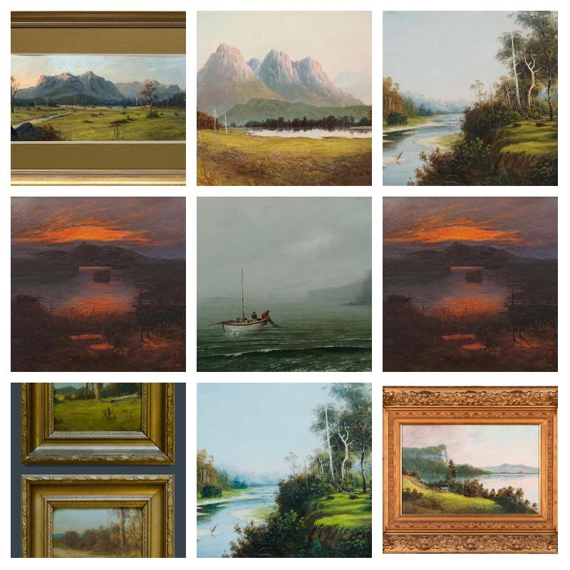 Louis Frank. c1830-1923 Australia, New Zealand - Prices of Art at Auction