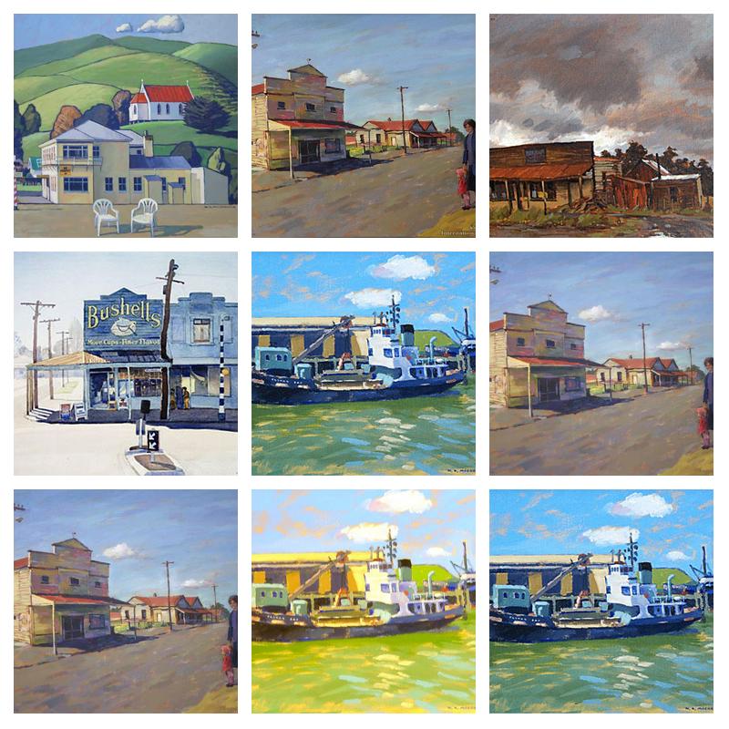 W. A. (Bill) MacCormick. 1942-. New Zealand - Prices of Art at Auction