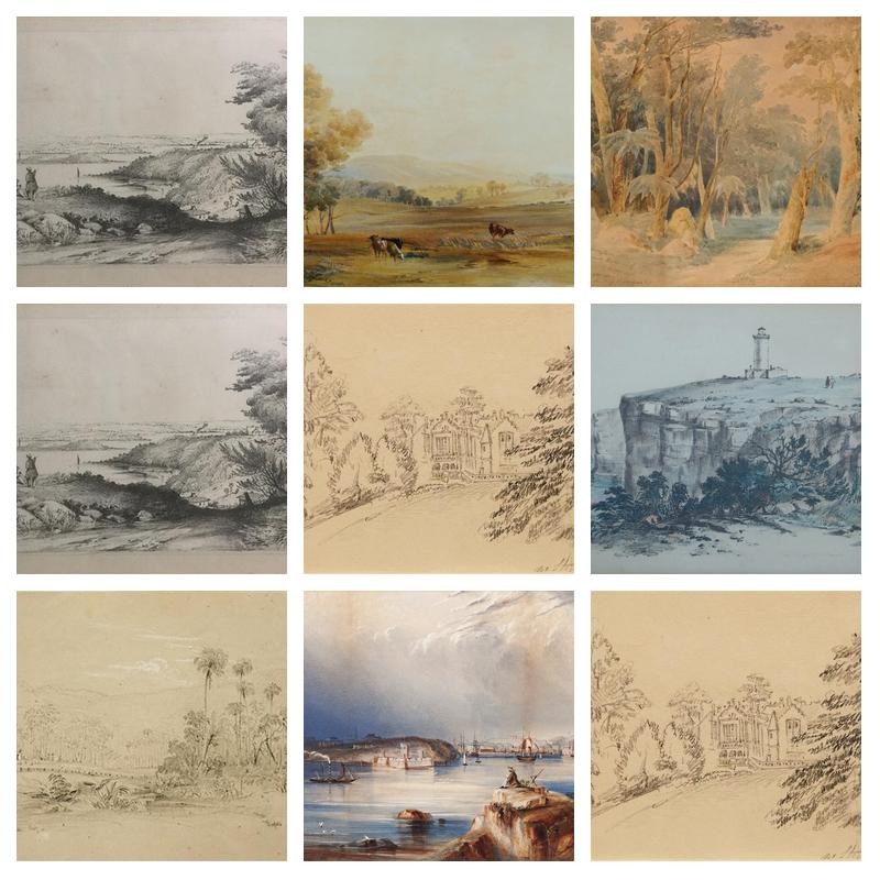 Conrad Martens. 1801-78 Britain, Australia - Prices of Art at Auction