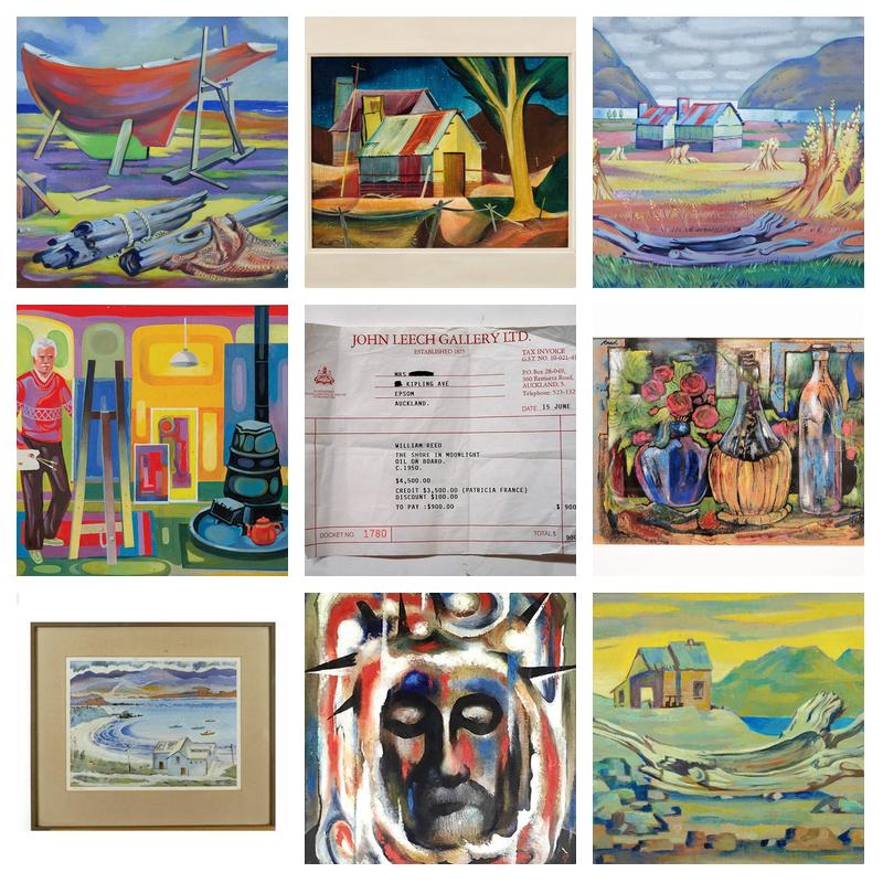 William James (Bill) Reed. 1908-96 New Zealand - Prices of Art at Auction