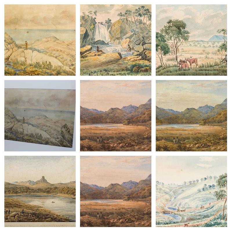 Robert Hoddle. 1794-1881 Britain, Australia - Prices of Art at Auction